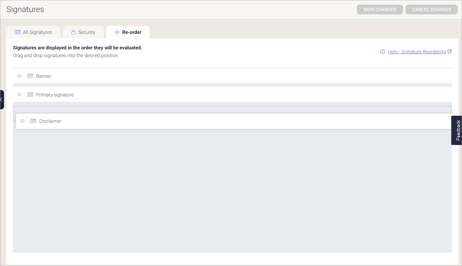 How to apply multiple signatures to the same email – Exclaimer Knowledge Base